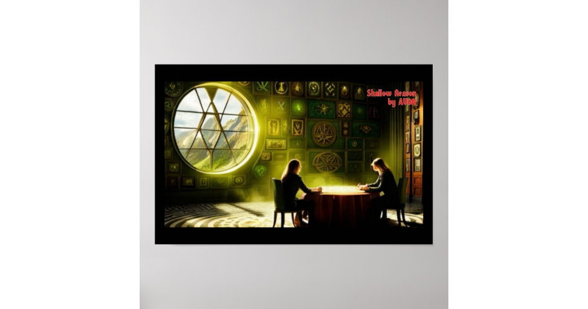 Shallow Reason van AVON Poster | Zazzle.nl