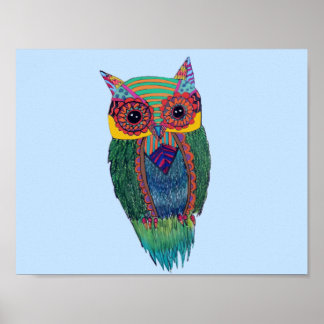 Uil Posters, Uil Afdrukken, Kunst Uil Afdrukken