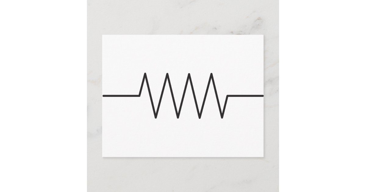 Symbool tegen weerstand briefkaart | Zazzle.nl