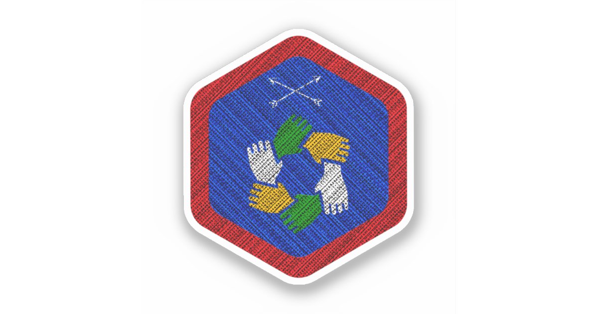 Teamwork Award Badge Vinyl Sticker | Zazzle.nl