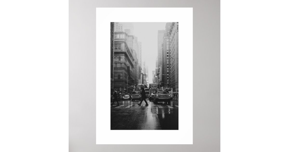 Uitzicht van New York City | A0 Grootte Poster | Zazzle.nl