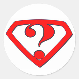 Vraagteken Stickers