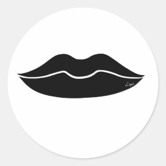 Gepersonaliseerde Lippen Stickers | Zazzle.nl
